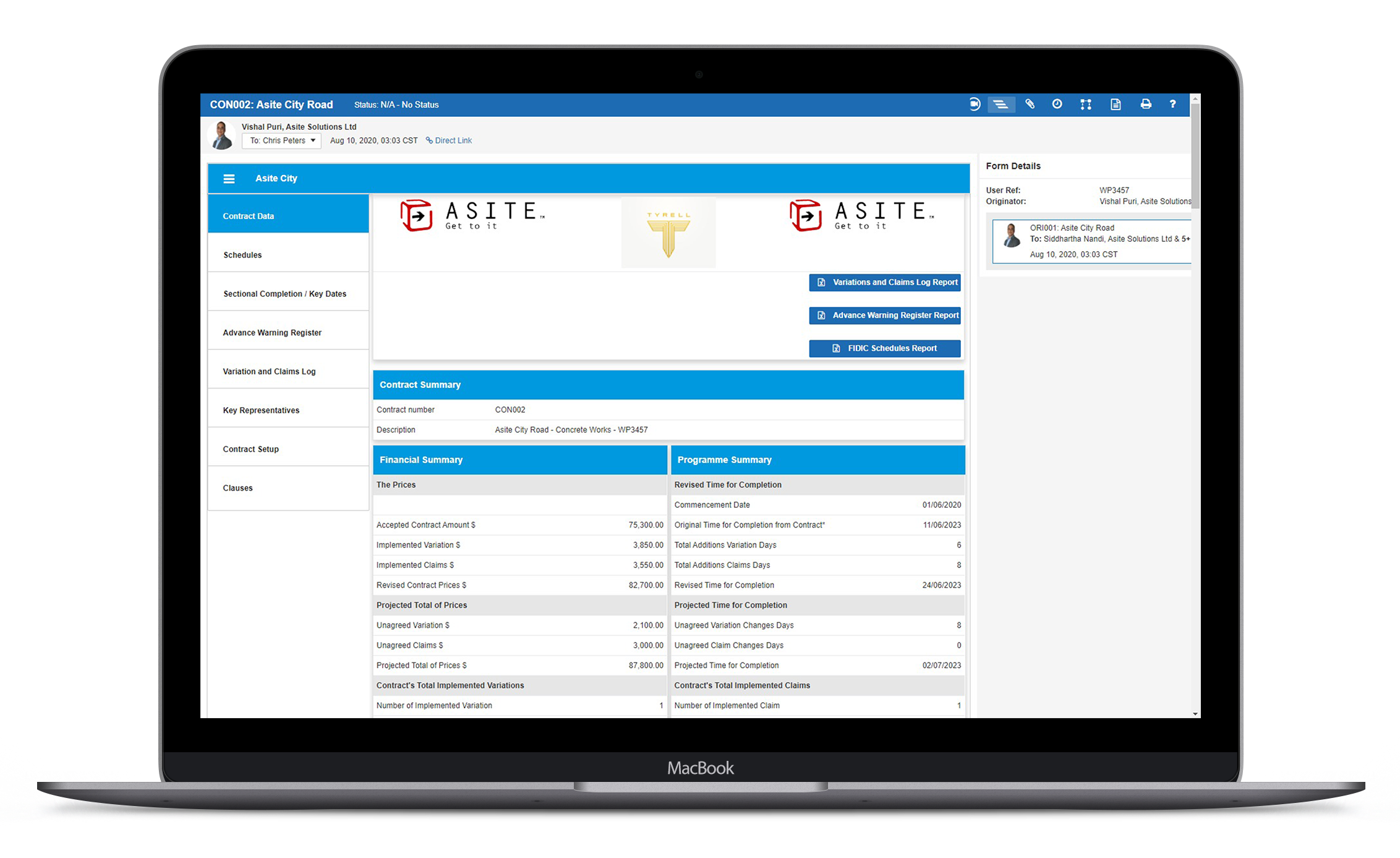 Construction Project Management Software | Asite